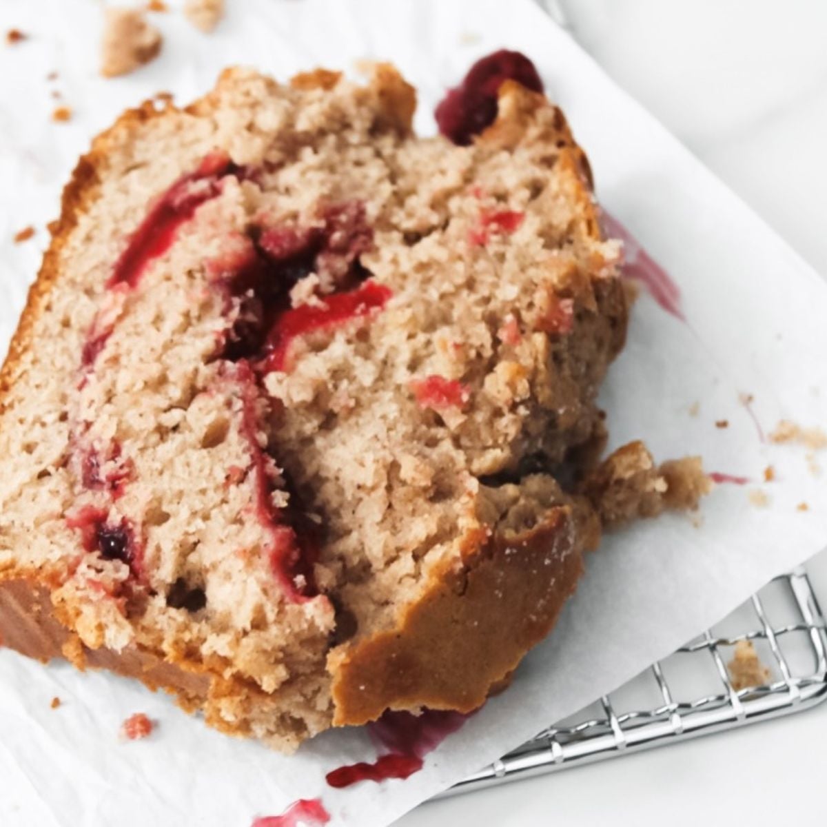 Raspberry Swirl Bread - Sprinkled & Sugared Bakery